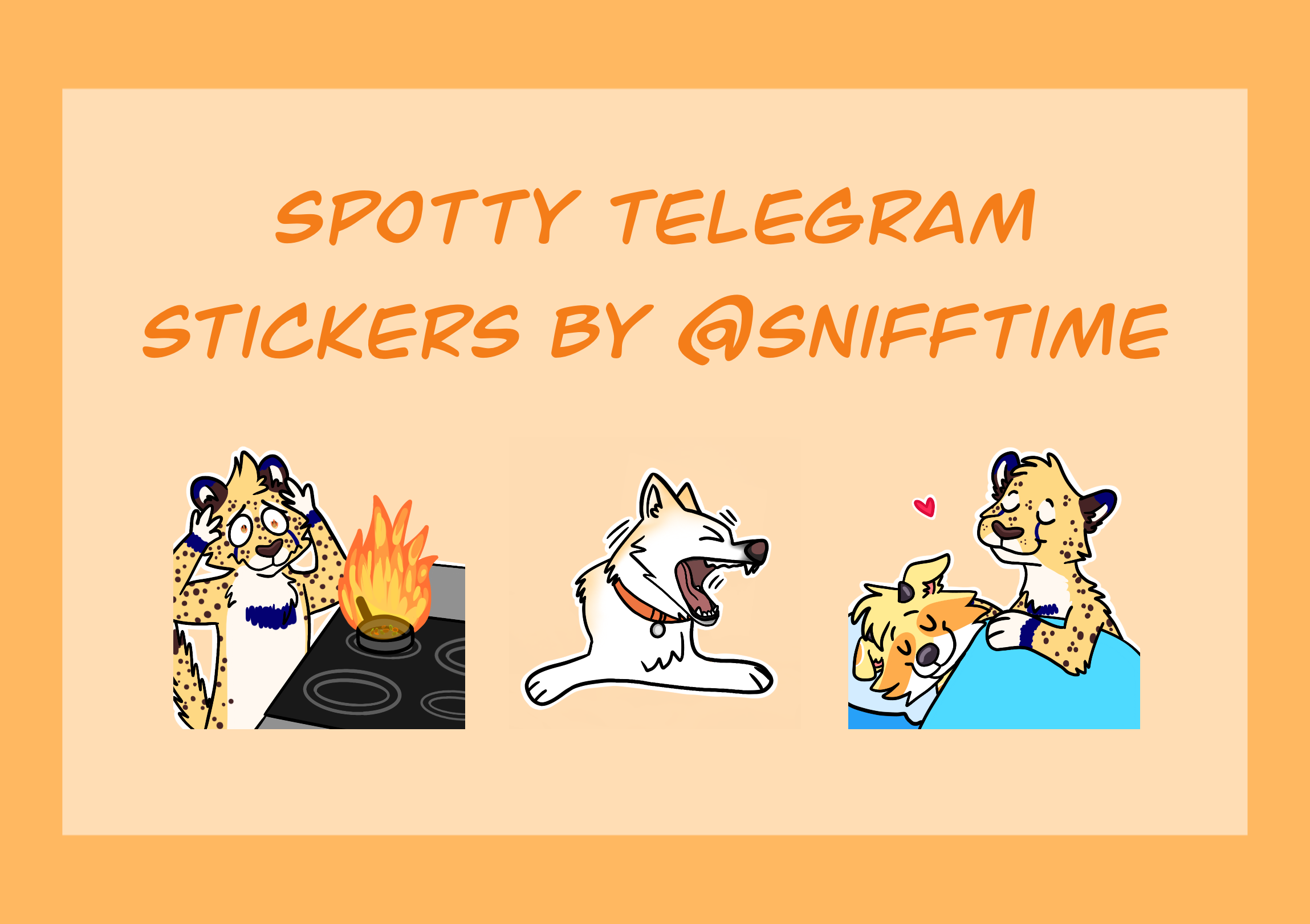 spotty sticker sheet by @sniff – Sheezy.Art