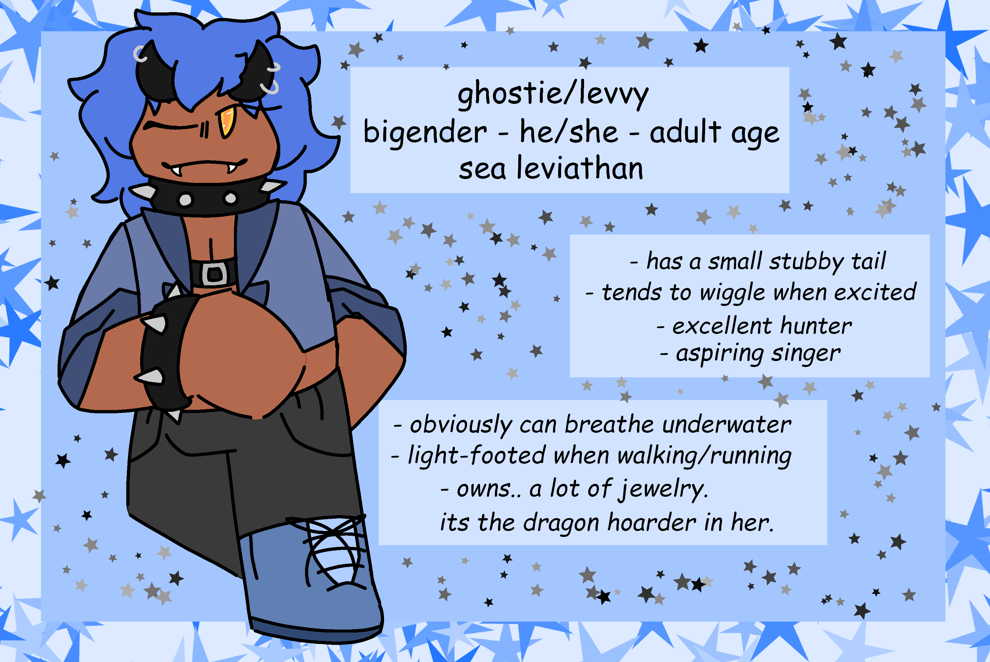 levvy || sea leviathan oc by @medhammer – Sheezy.Art