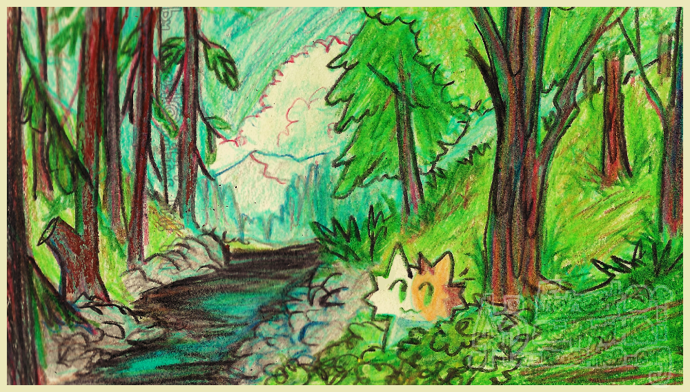 [2d] nature in perspective by @forest – Sheezy.Art