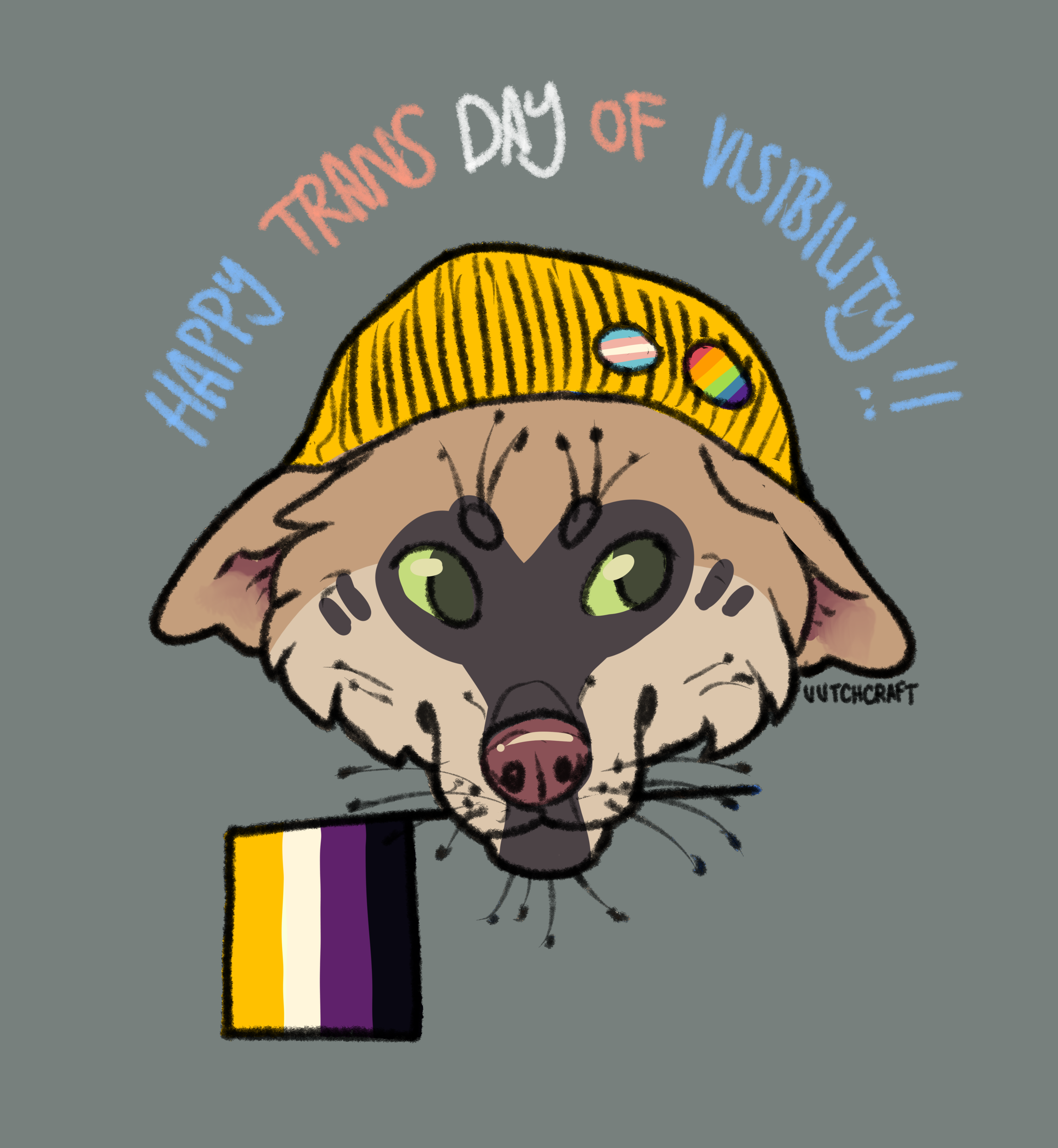 Happy Trans Day of Visibility!! by @vvtchcraft – Sheezy.Art