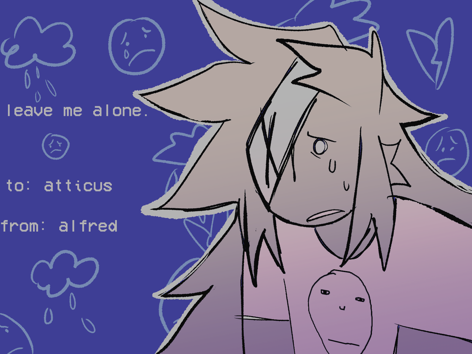 alfred valentines card by @vampirekinq – Sheezy.Art