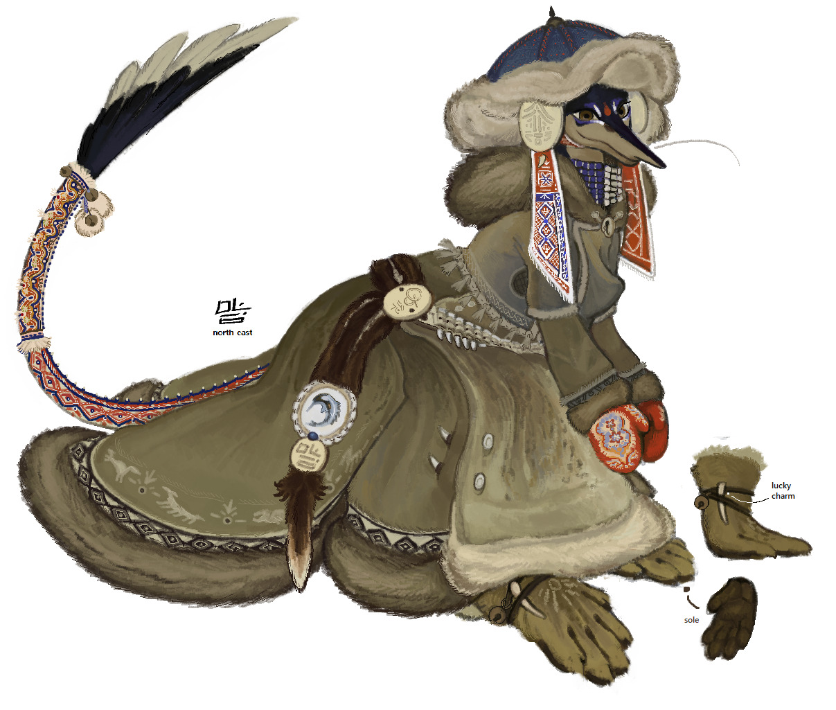 Qua'tuli's with traditional clothing by @T34 – Sheezy.Art