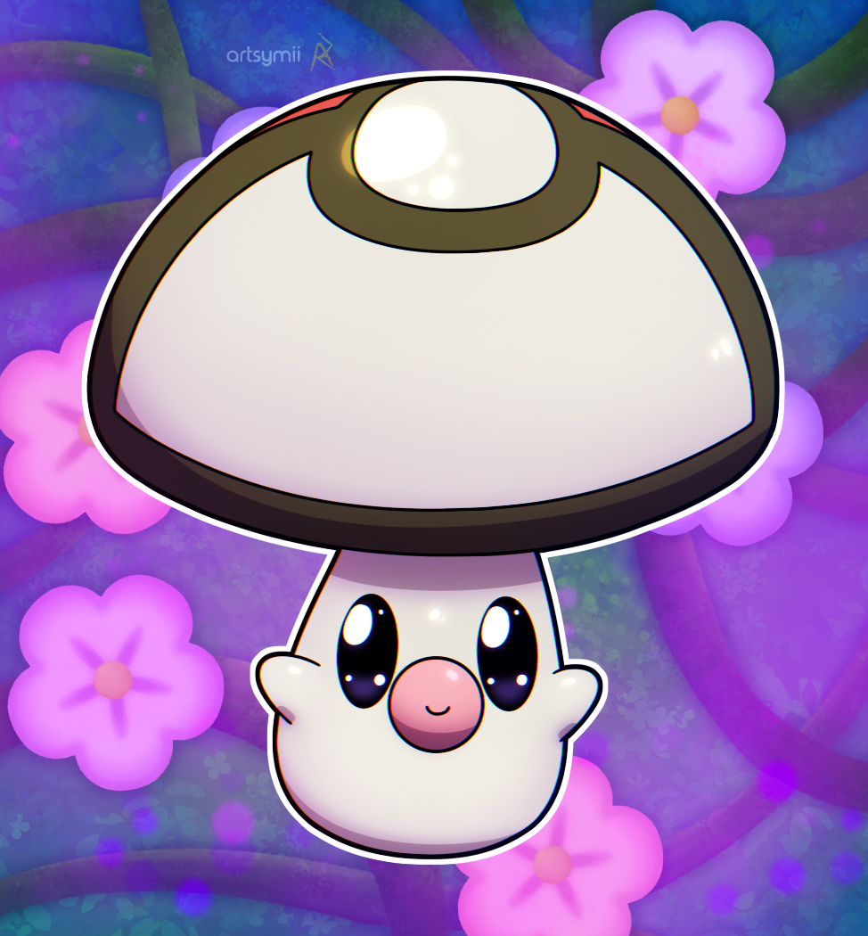 Chibi Pokemon - Foongus by @artsymii – Sheezy.Art