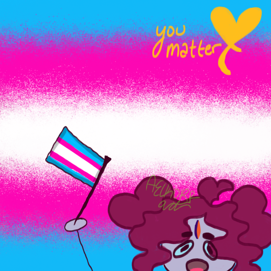 happy transgender day of visibility!🩷 by @aelkorr – Sheezy.Art
