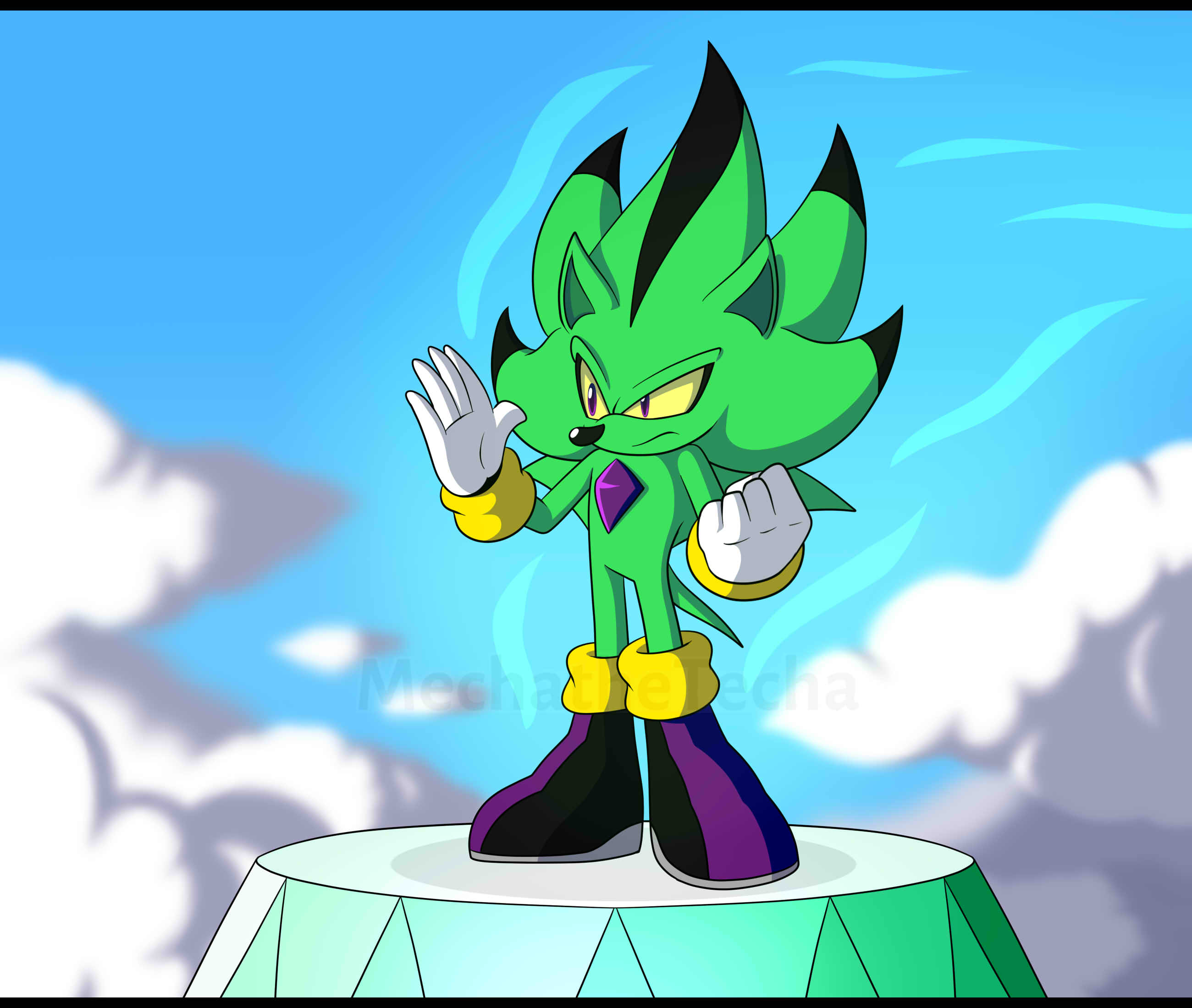 [STH] chaos nazo redraw by @MechatheTecha – Sheezy.Art