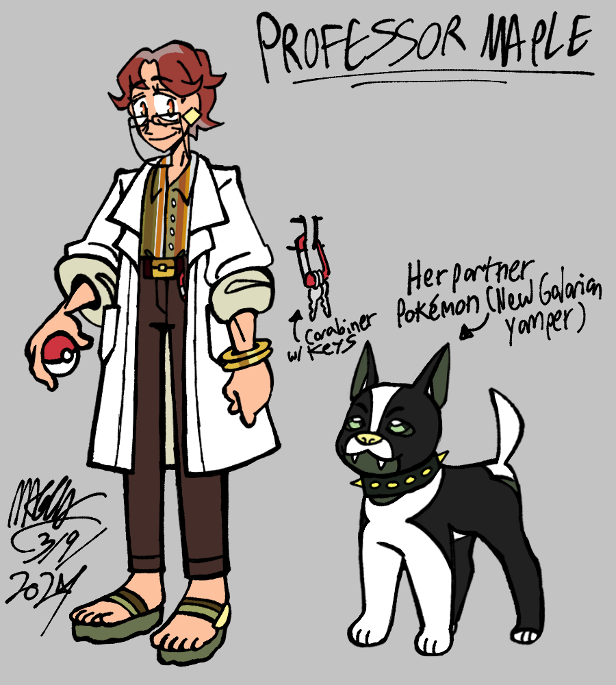 Professor Maple by @magnetic_dogz – Sheezy.Art