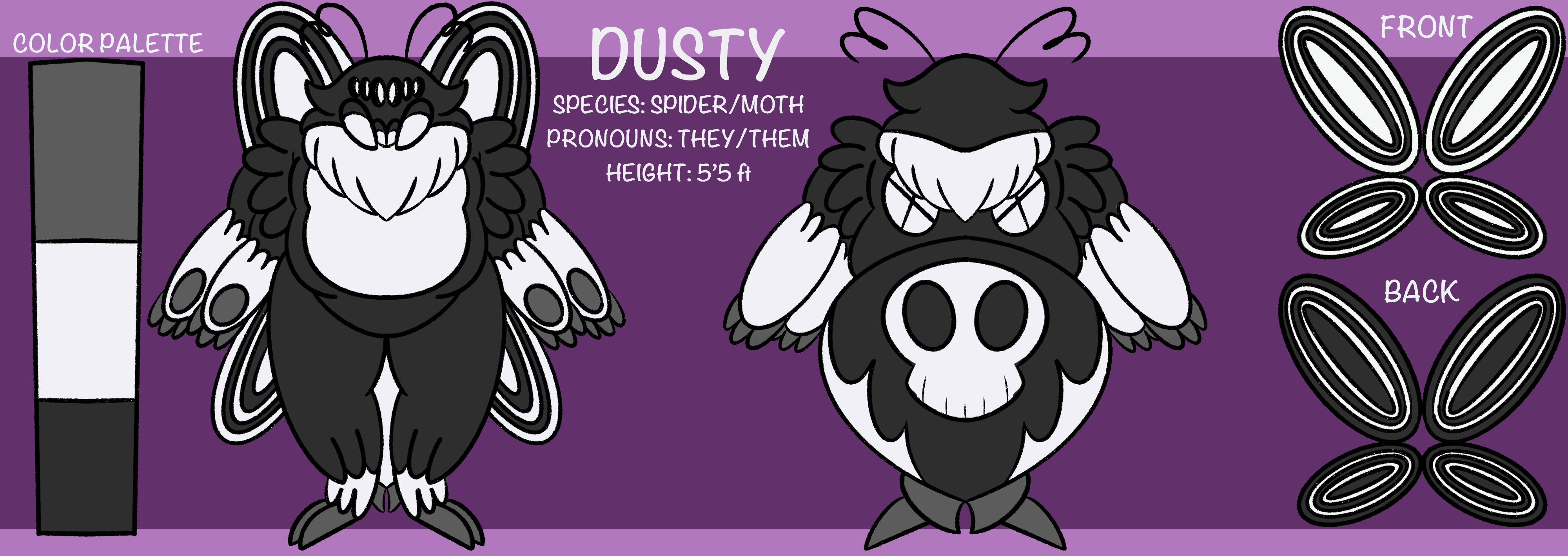 Dusty Ref Sheet 2024 by @dustyinsect – Sheezy.Art