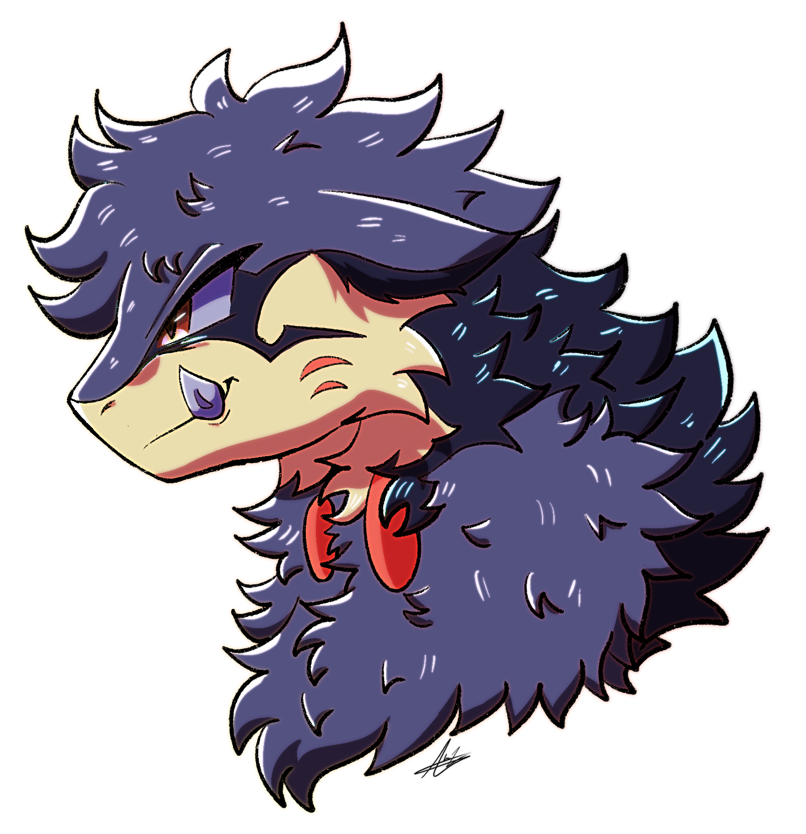 Hisuian Typhlosion x Arcanine by @Amichie – Sheezy.Art