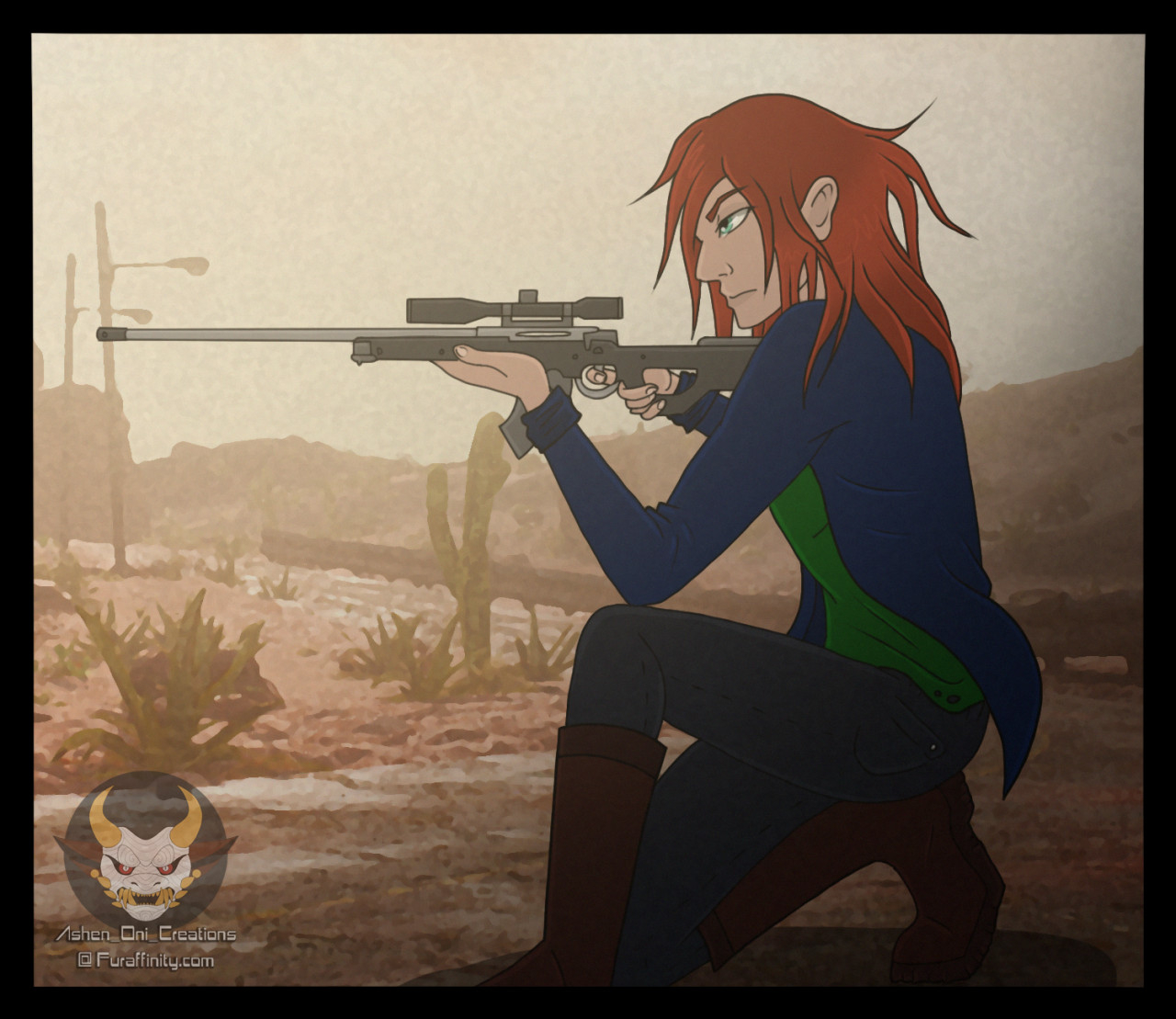 Trade - Desert Ranger by @Ashen_Oni_Creations – Sheezy.Art