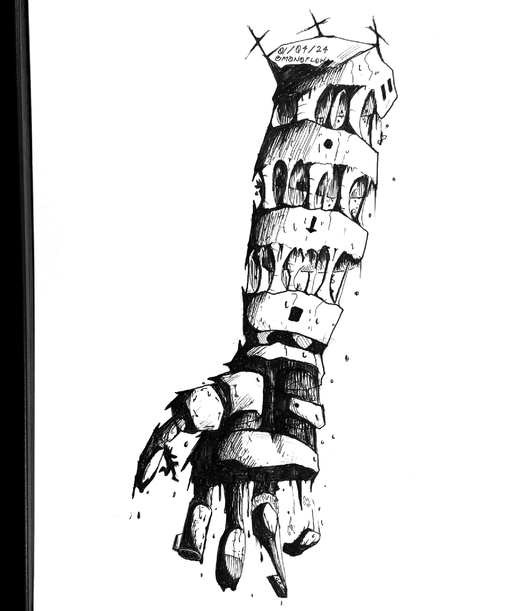 Deconstruction By Monoflow Sheezy Art