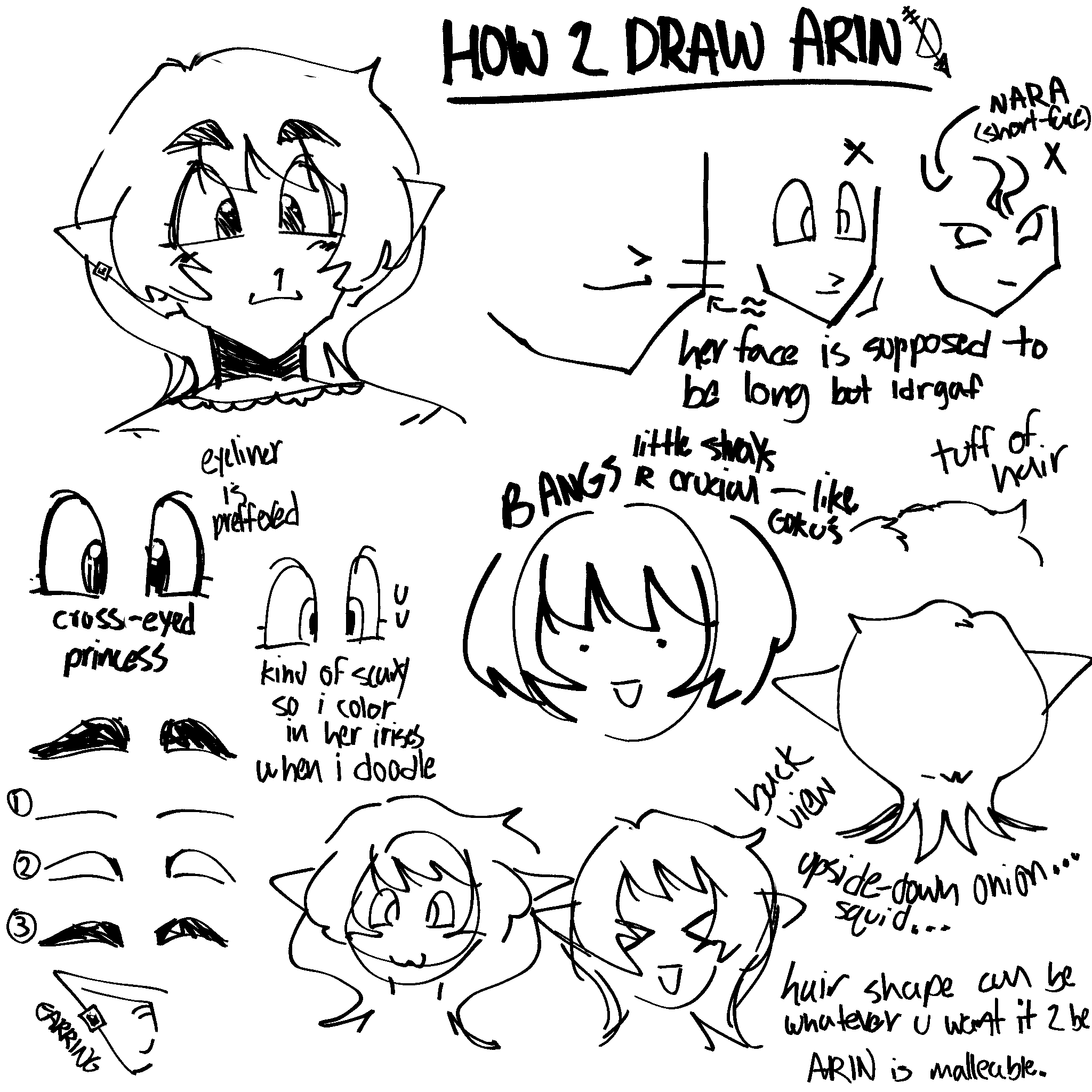 very important guide on drawing my pookie by @ROZIIST – Sheezy.Art