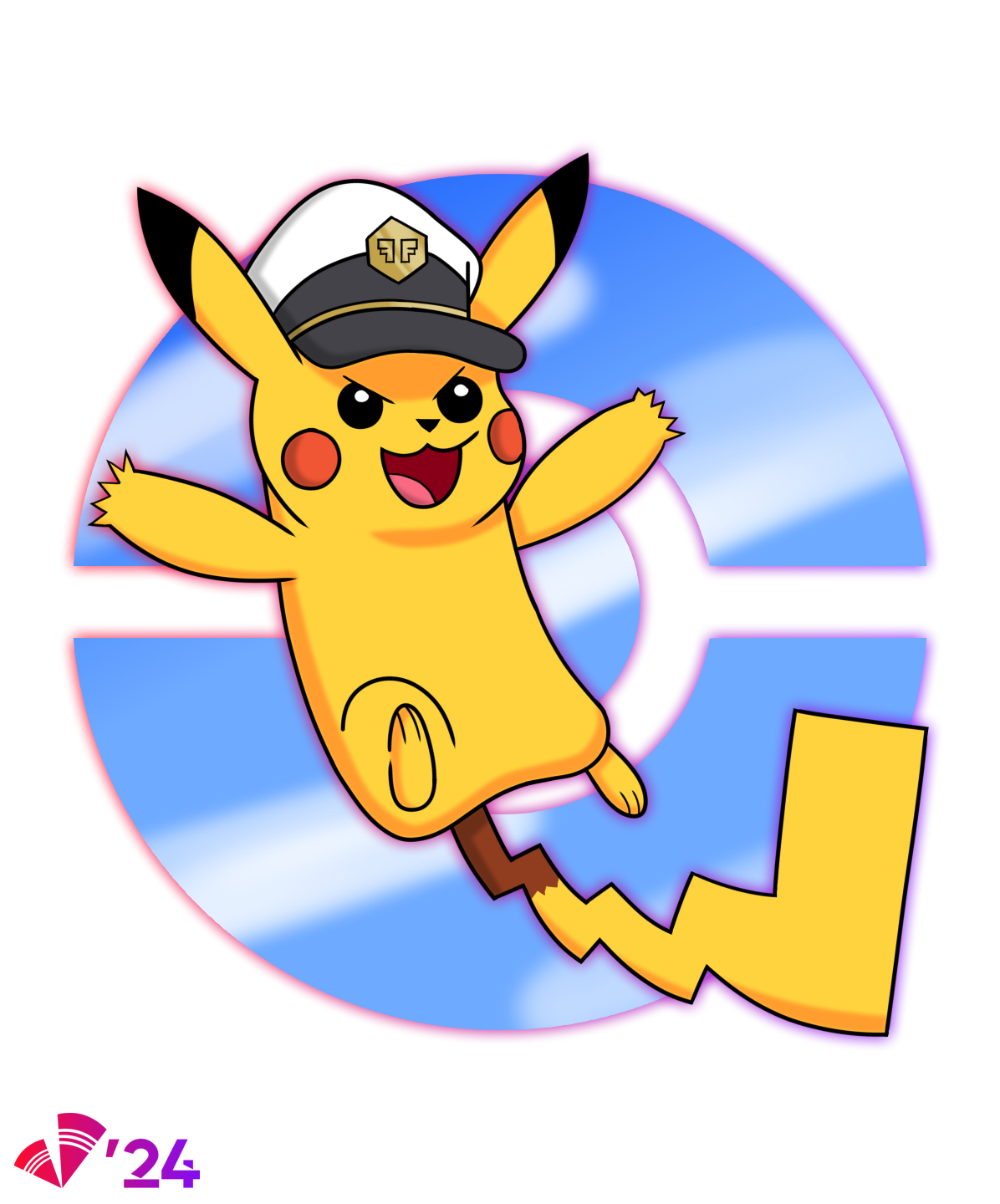Captain Pikachu (Pokémon Horizons) by @VibeformArts – Sheezy.Art