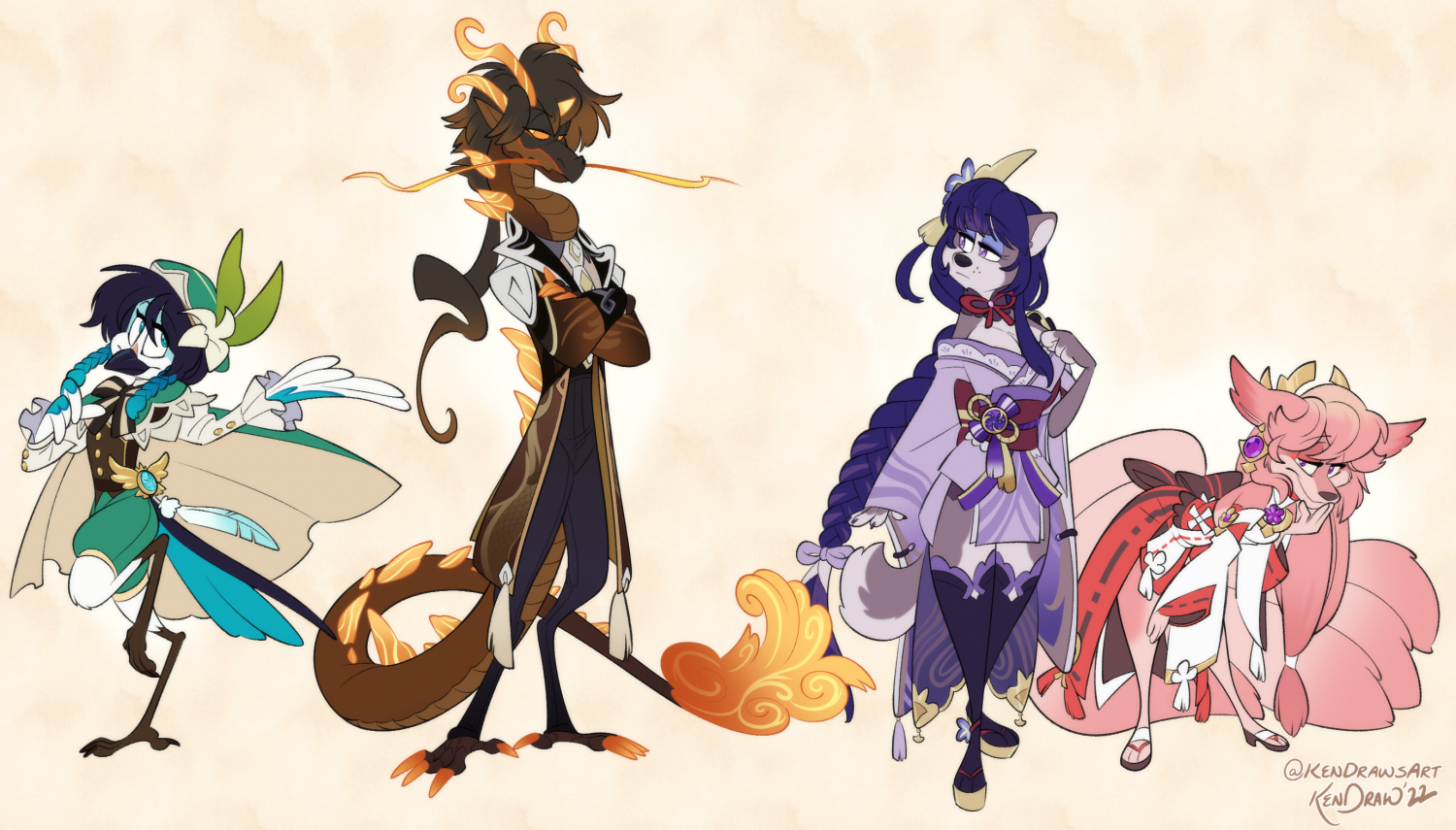 122 Furry Impact by @KenDraw – Sheezy.Art