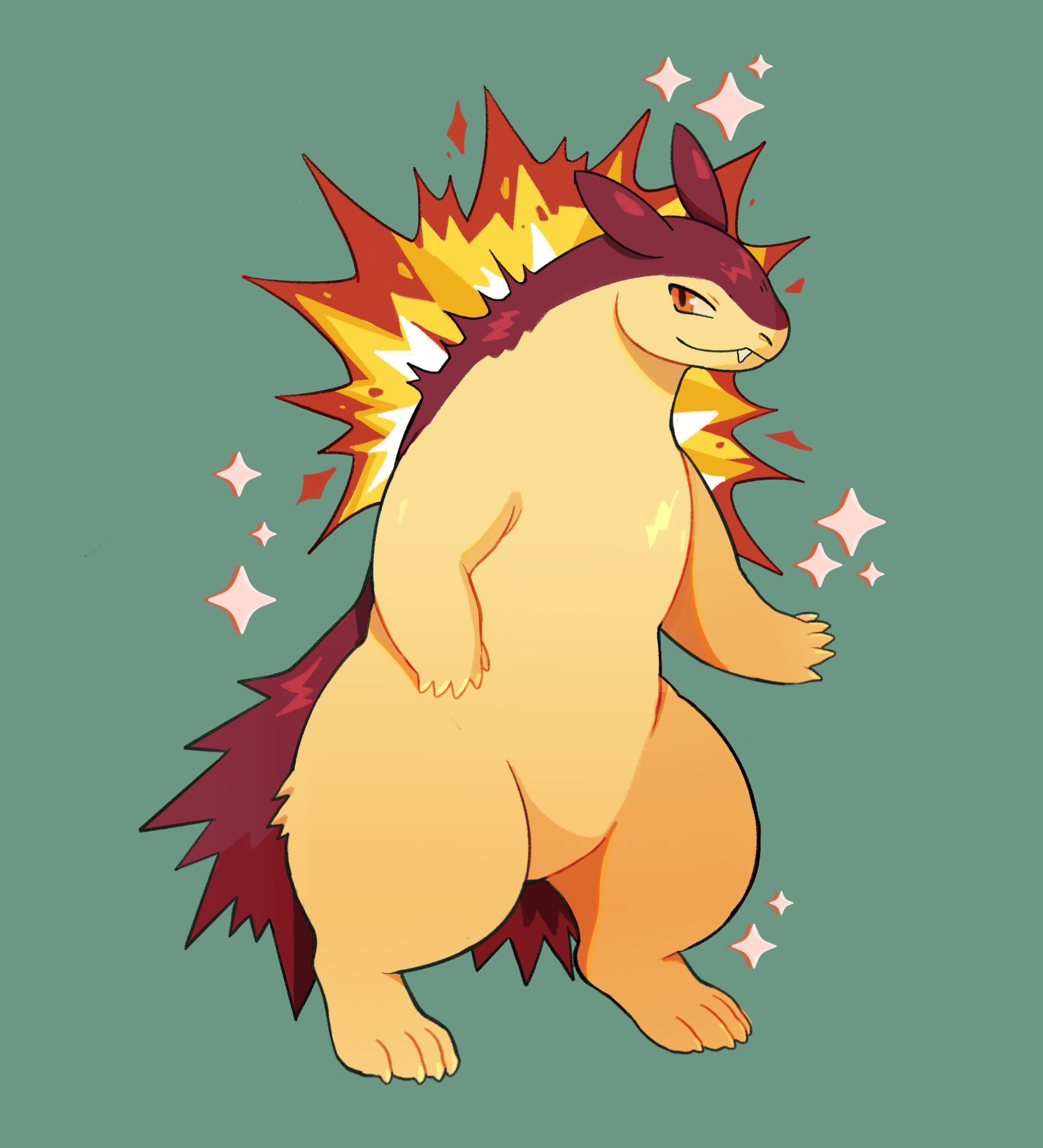 Typhlosion by @Miauzilla – Sheezy.Art