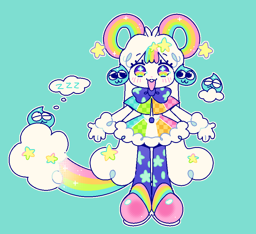 rainbow collector reference by @plushpon – Sheezy.Art