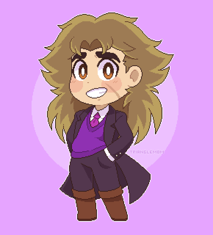 💜 Chibi Speedwagon 💜 by @TriangleMom – Sheezy.Art