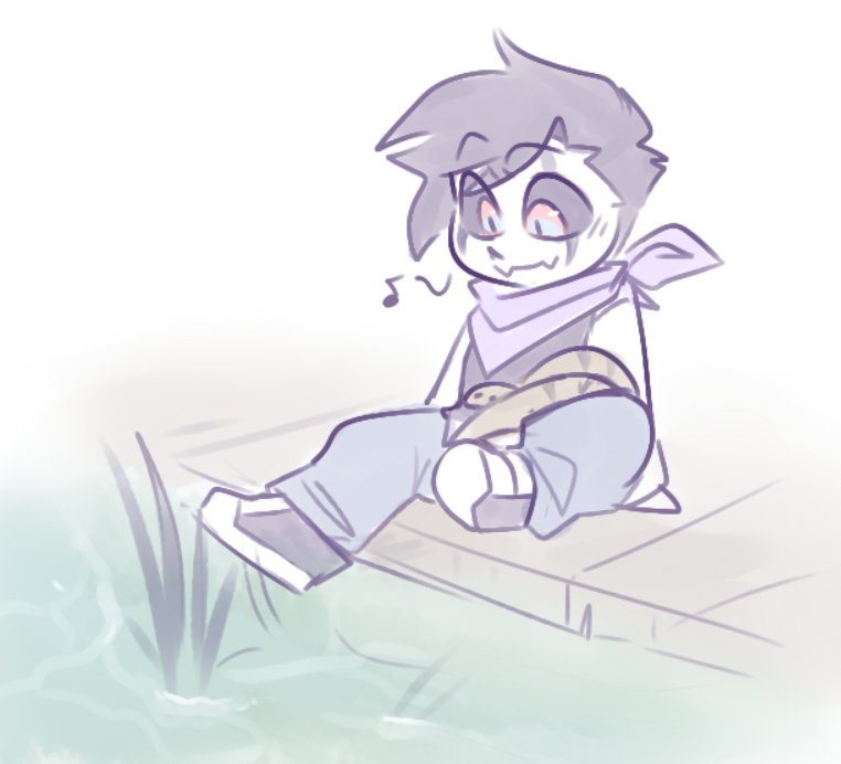 Splashy splash! by @BonesTheSkelebunny01 – Sheezy.Art