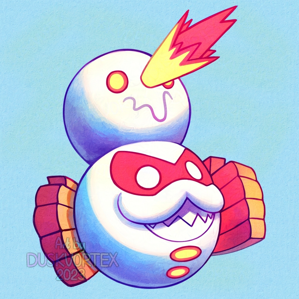 Galarian Darmanitan Zen Mode by @duskvortex – Sheezy.Art