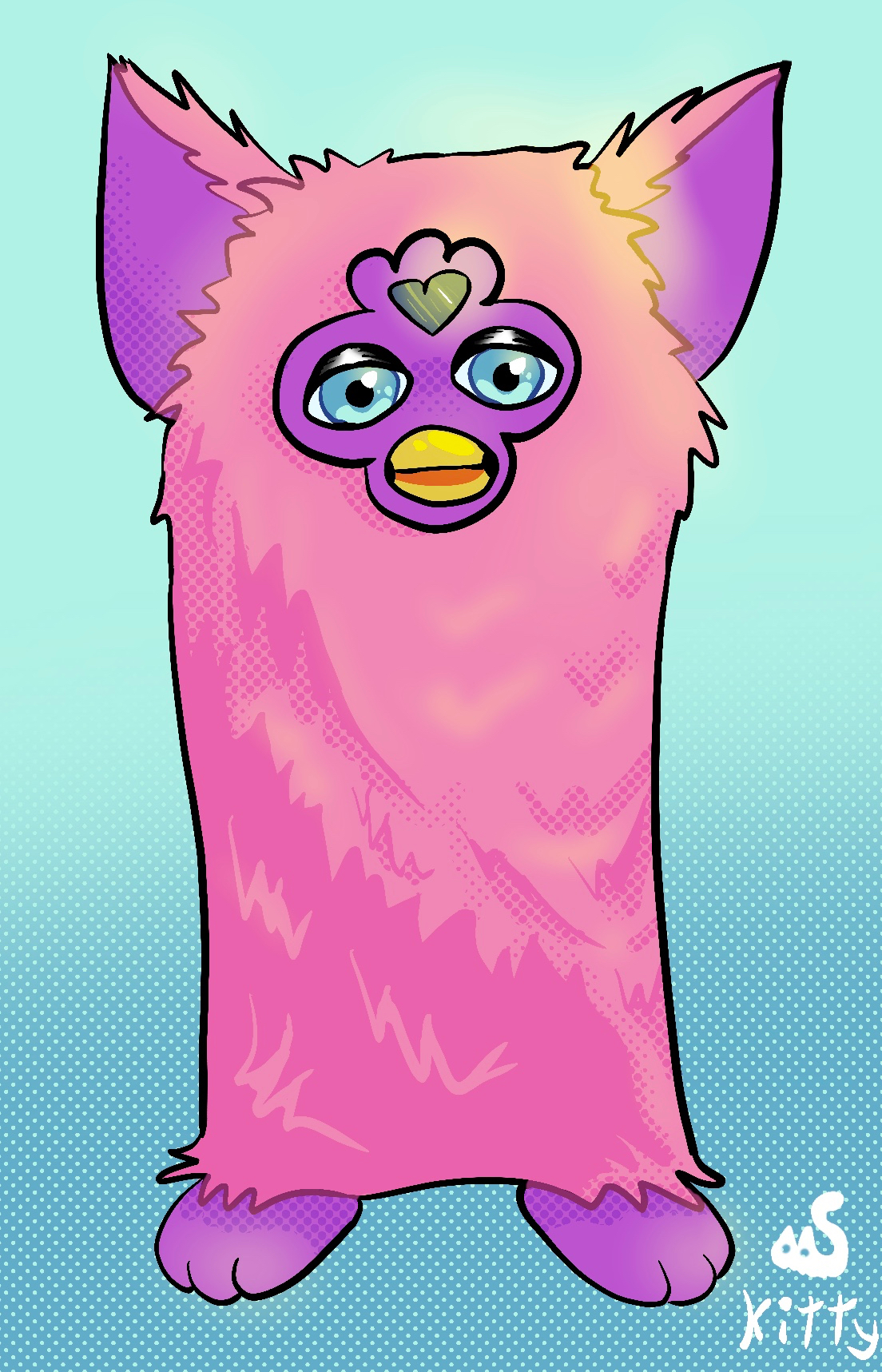 Tall Furby by @Kittychu – Sheezy.Art