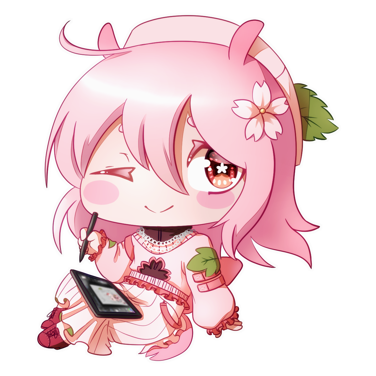 {Gift} Cerasus Chibi by @Chosho – Sheezy.Art