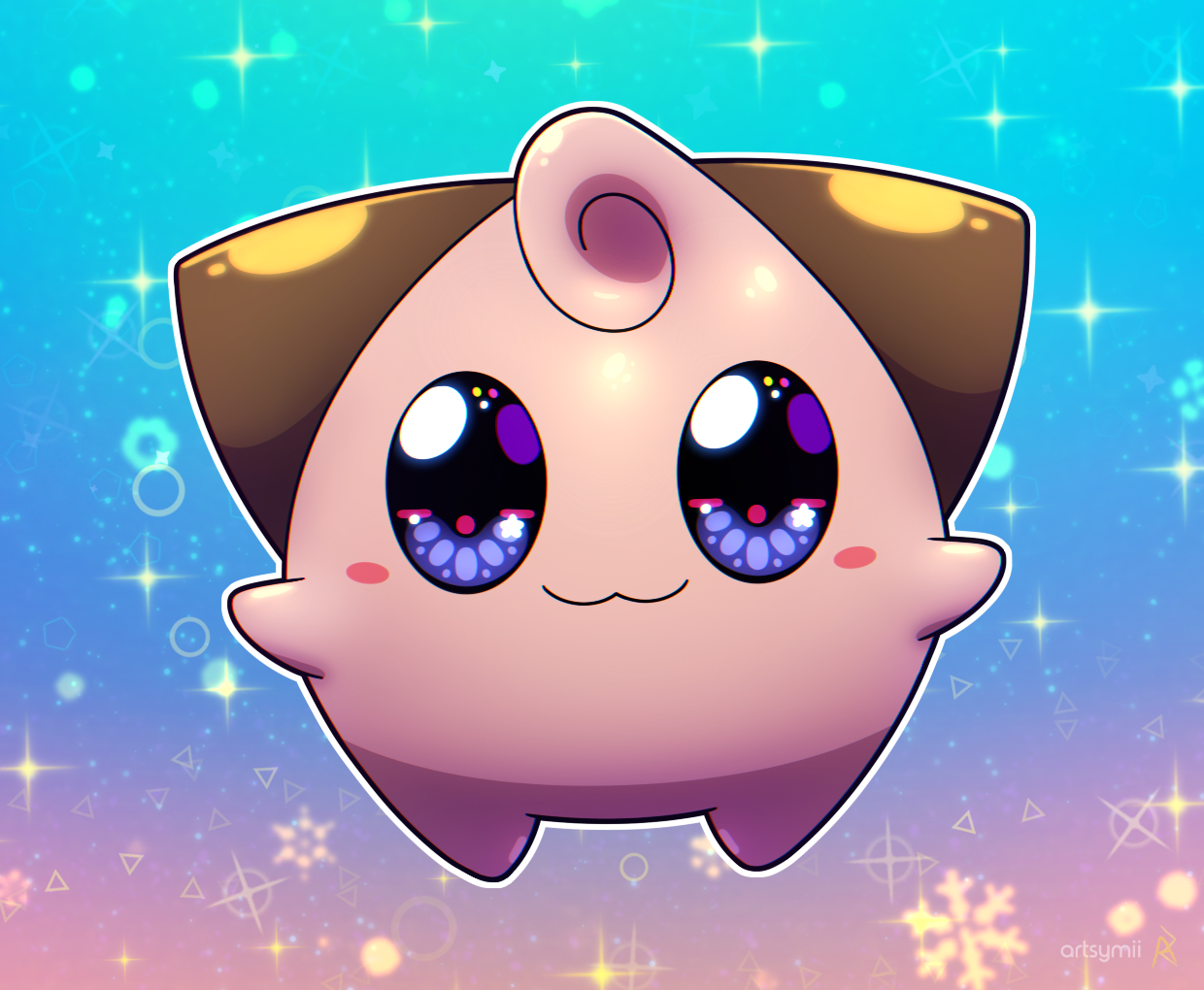 Chibi Pokemon - Cleffa by @artsymii – Sheezy.Art