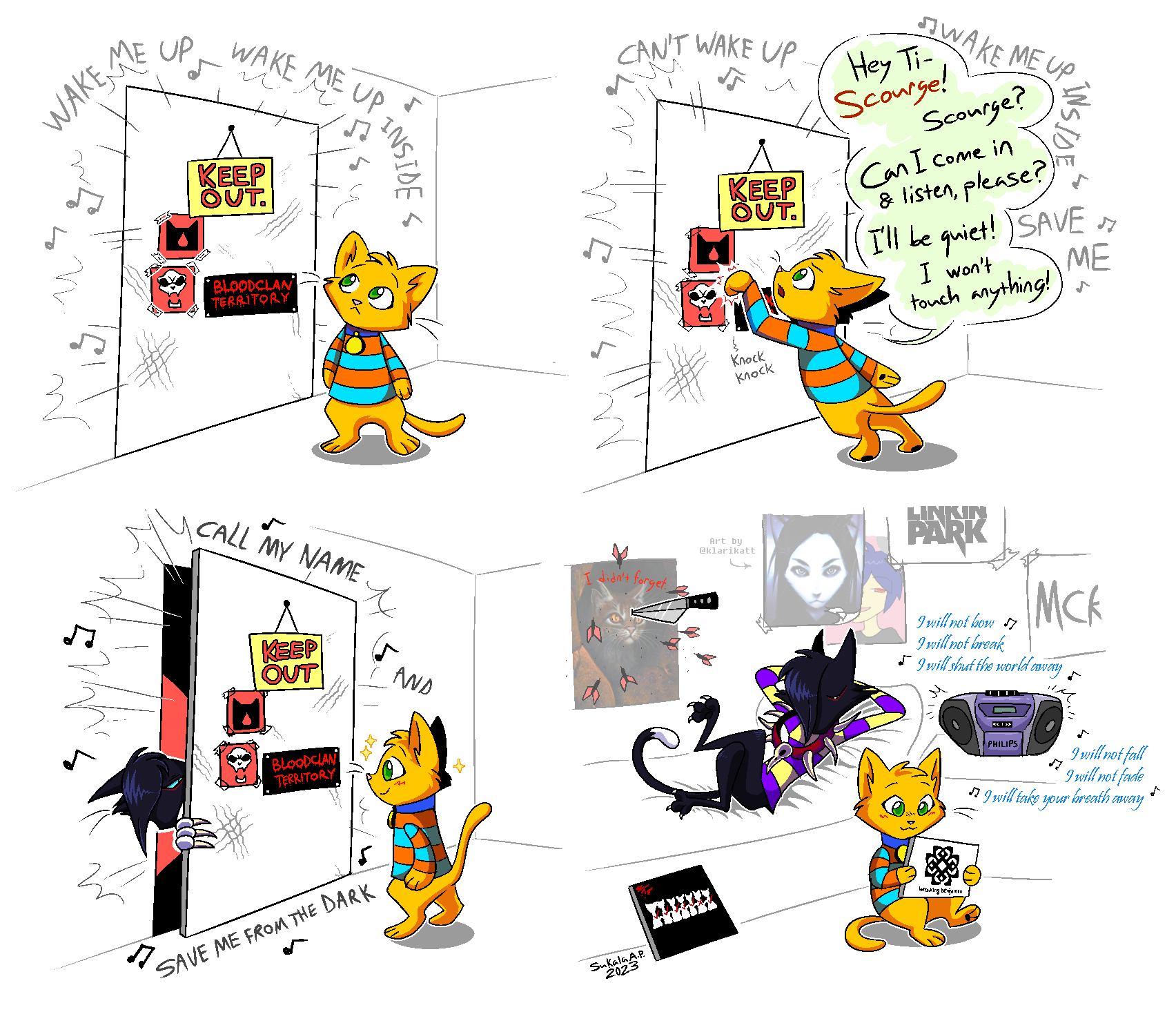 Edgelord Cats by @Sukala-AP – Sheezy.Art