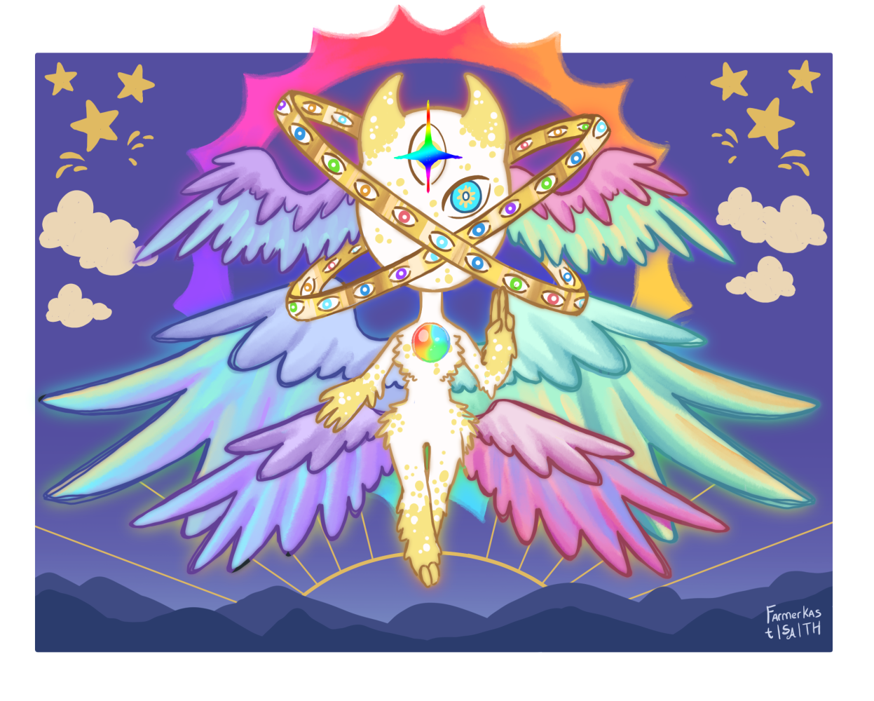 rainbow guardian by @farmerkas – Sheezy.Art