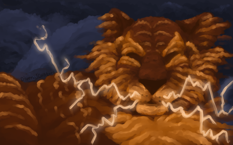 Tiger... Cloud by @PuppyToast – Sheezy.Art