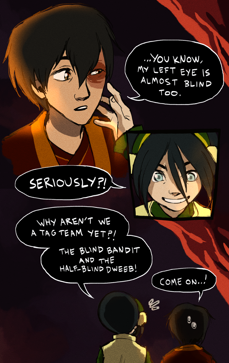 toph and zuko comic (page three) by @tuherrus – Sheezy.Art