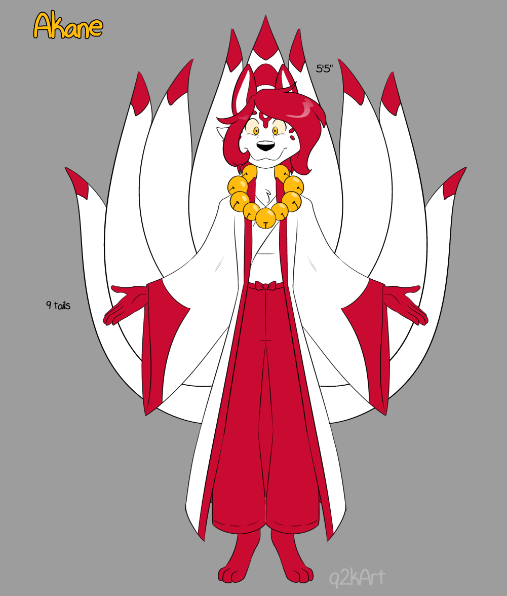 Ref Sheet: Akane by @q2k – Sheezy.Art