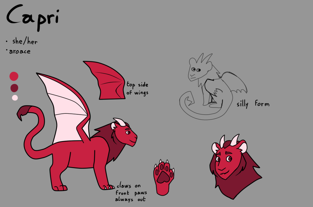 Capri Ref Sheet by @capricore – Sheezy.Art