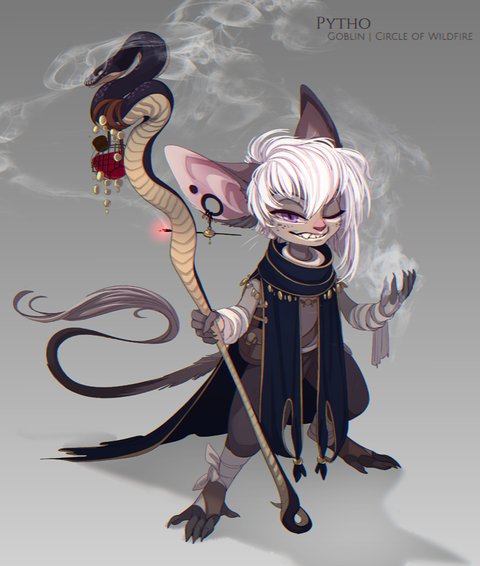 pytho (DnD design) by @Painted-Bees – Sheezy.Art