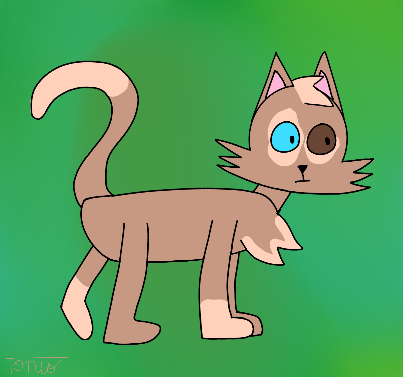 Caleb Cat by @Tonio0064 – Sheezy.Art