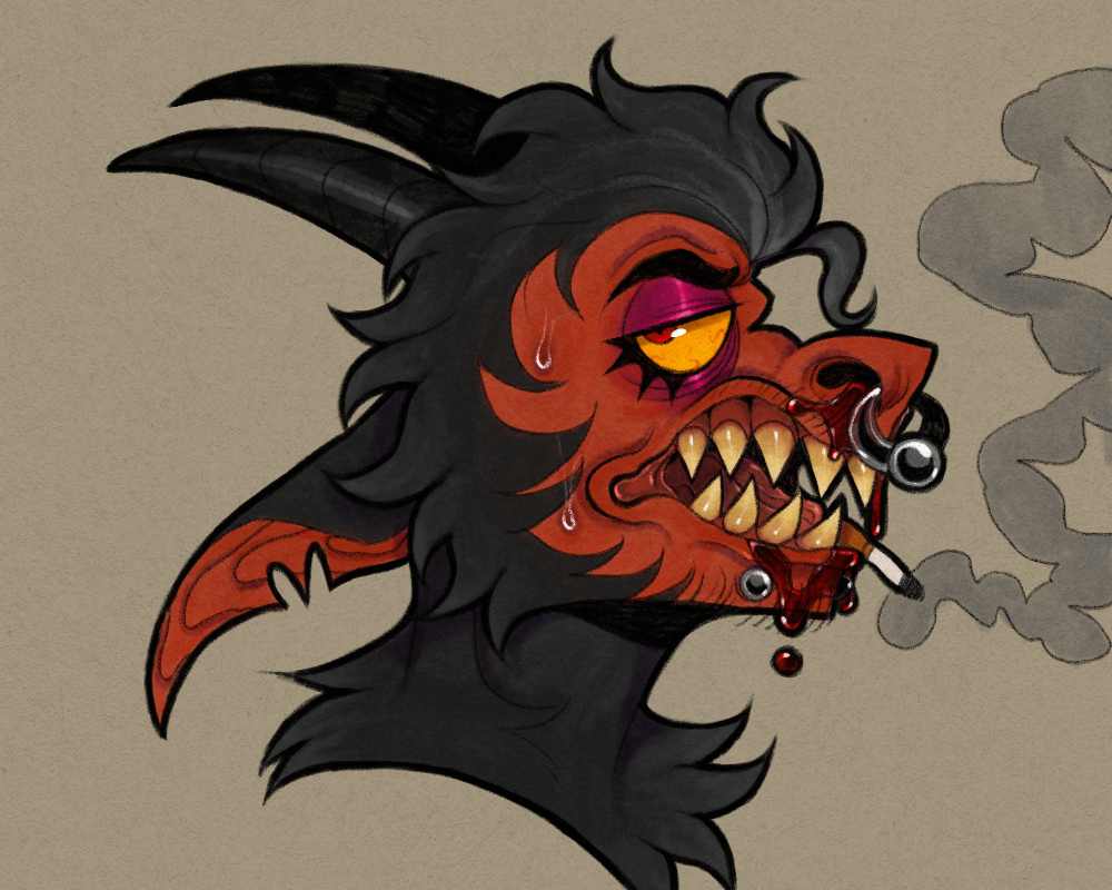 nosebleed by @CARNEMORTA – Sheezy.Art