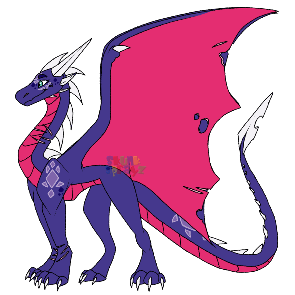 Cynder ref (purple) by @SpyrotheDragon – Sheezy.Art