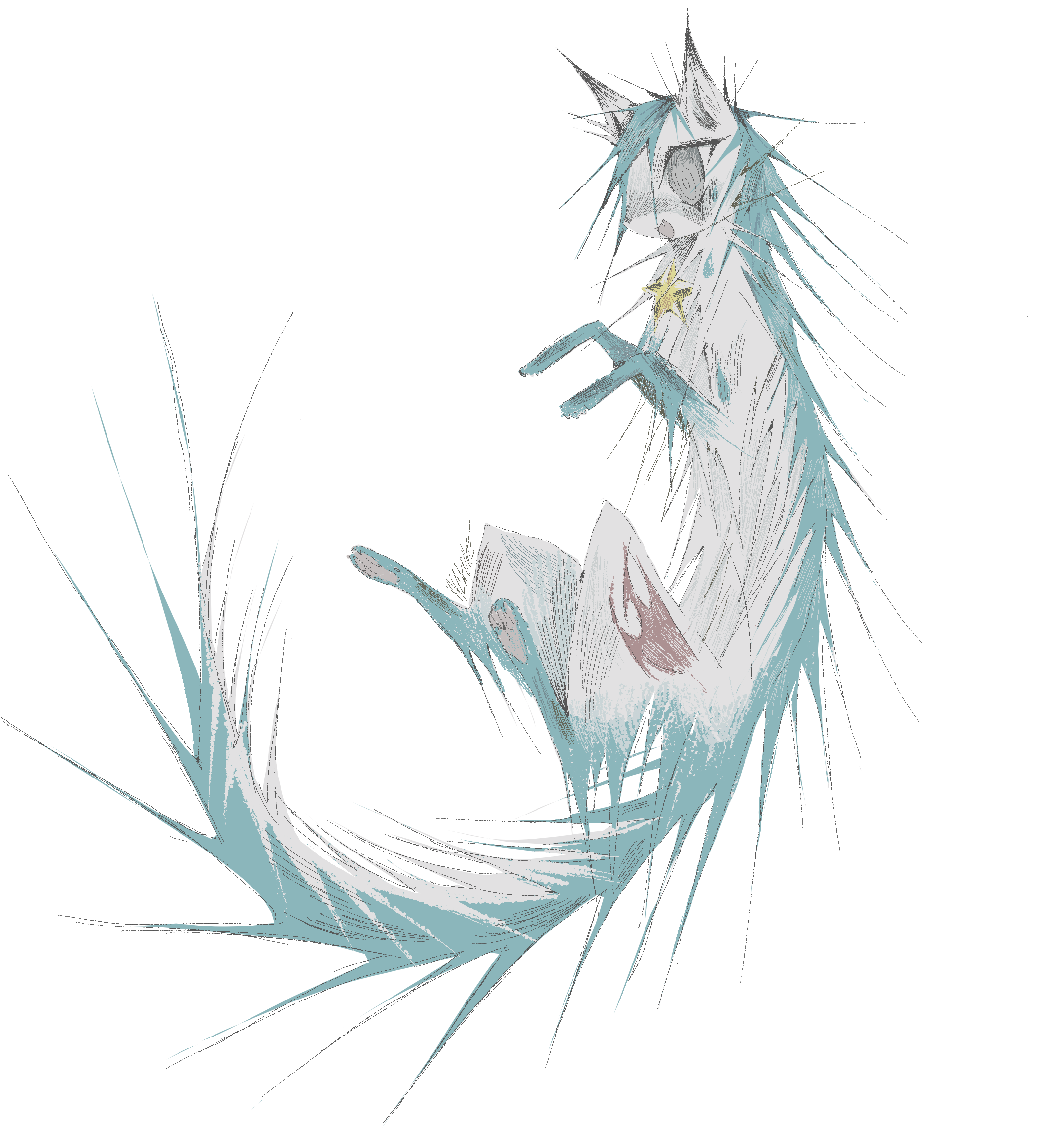 little deviantart creature by @vyck – Sheezy.Art