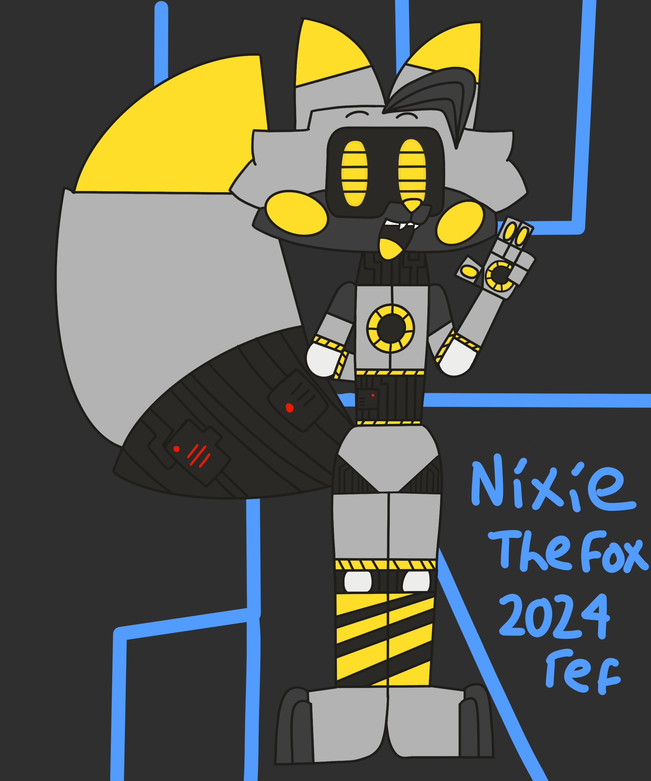 Nixie the fox! by @GoccoDrawz – Sheezy.Art