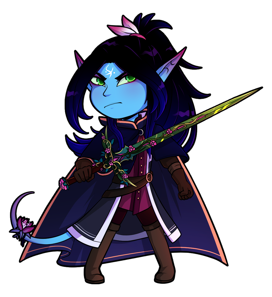 [Pathfinder OC] Lancelot Chibi by @Sadincae – Sheezy.Art