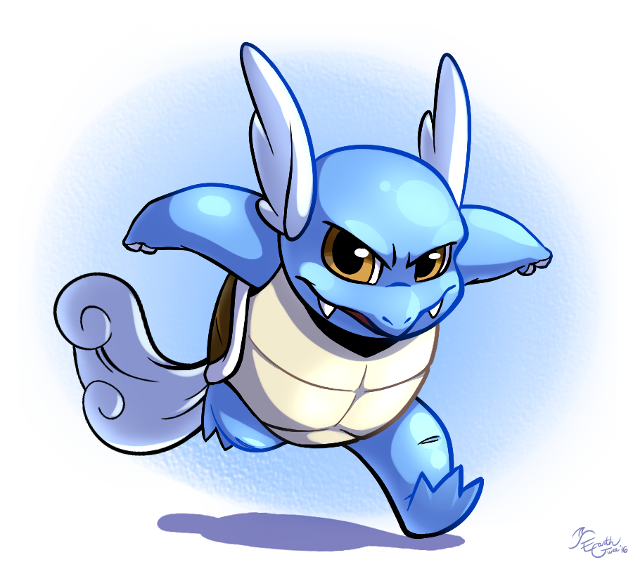 Pokémon Year Challenge - 008 (old) by @EarthGwee – Sheezy.Art