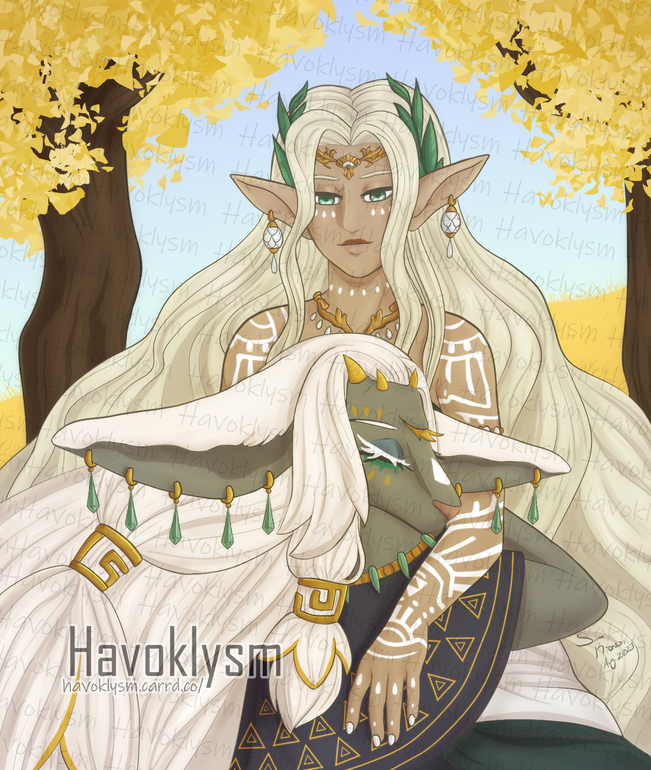 The King and Queen of Hyrule by @Havoklysm – Sheezy.Art