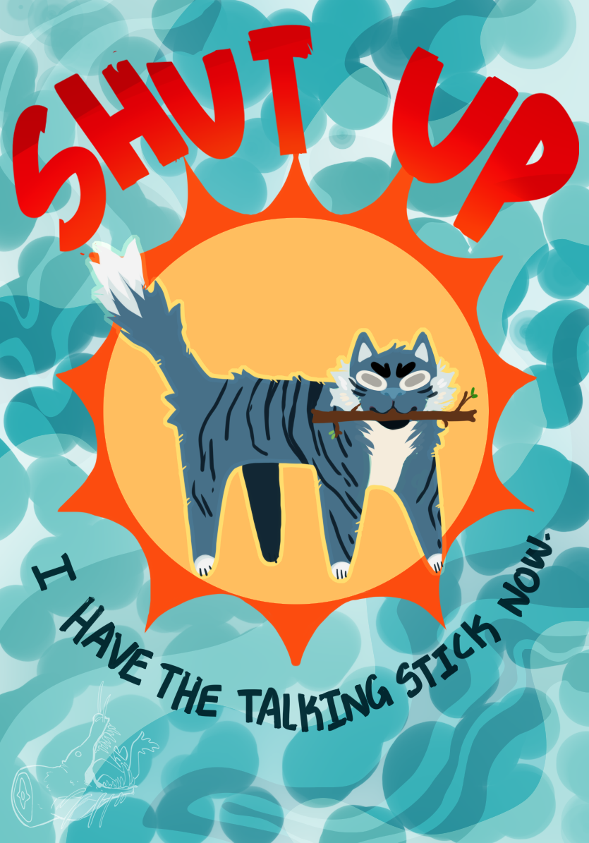 shut up by @KAIJUBYTE – Sheezy.Art