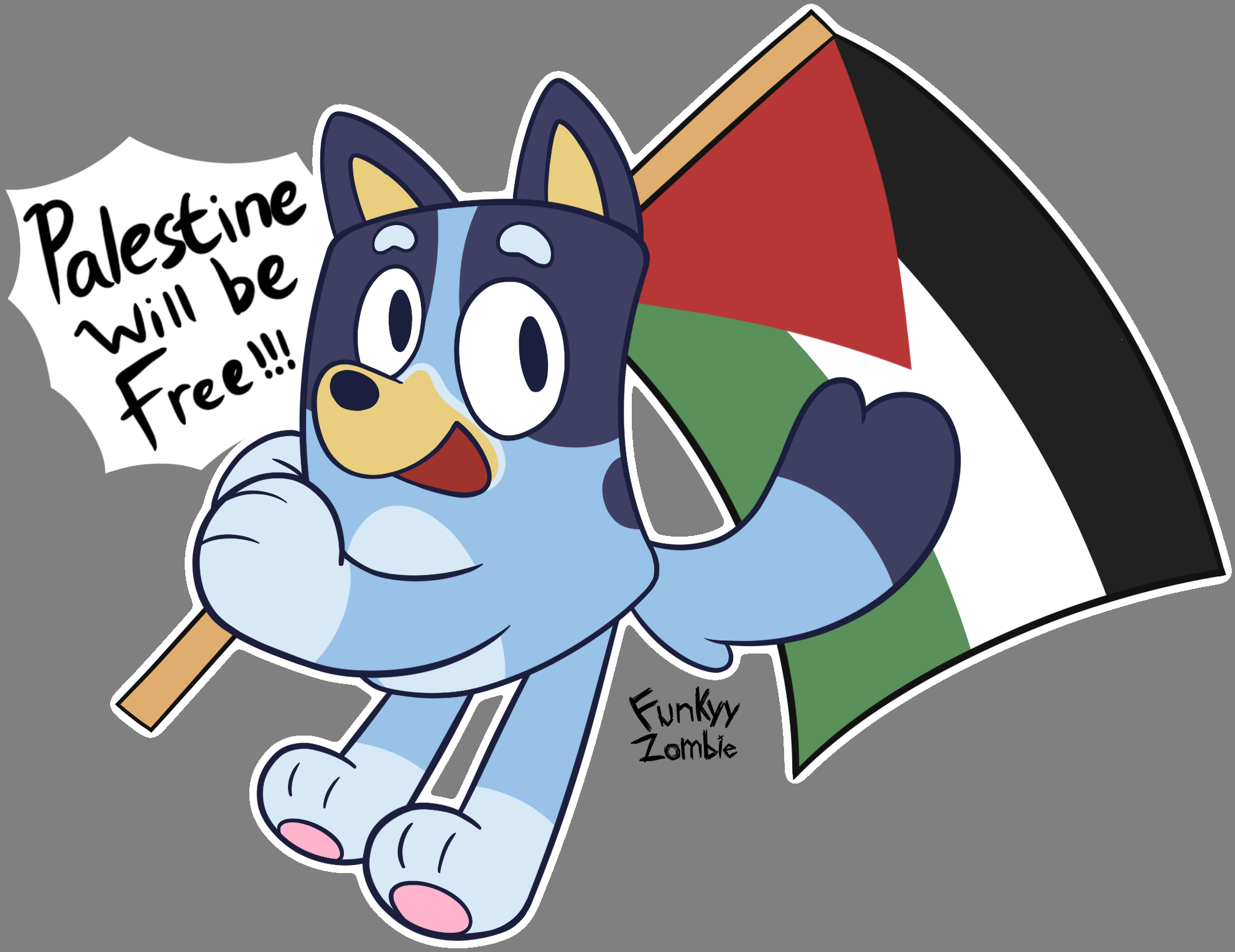 From the river to the sea by @Funkyyzombie – Sheezy.Art