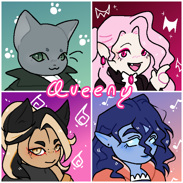 OC Icons (pt.2) by @Queeny – Sheezy.Art