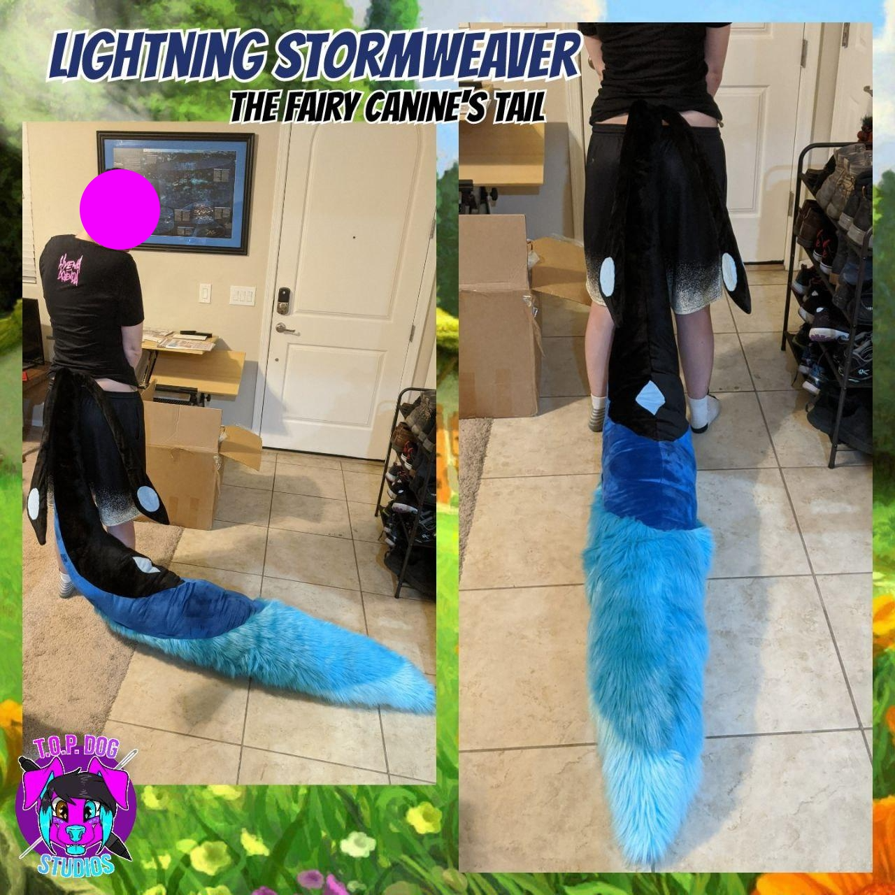 Lightning Stormweaver - Tail (August 2020) by @CassMutt – Sheezy.Art