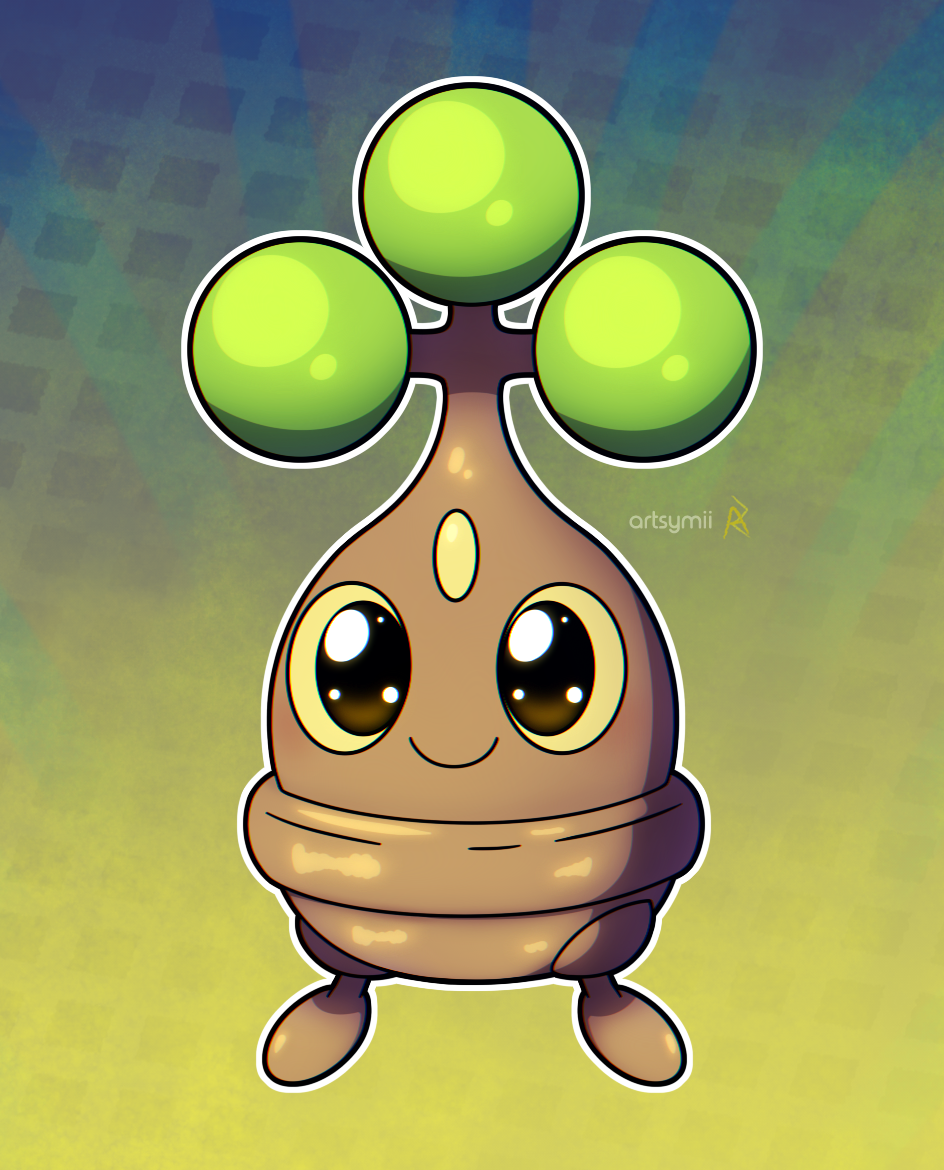Chibi Pokemon - Bonsly by @artsymii – Sheezy.Art
