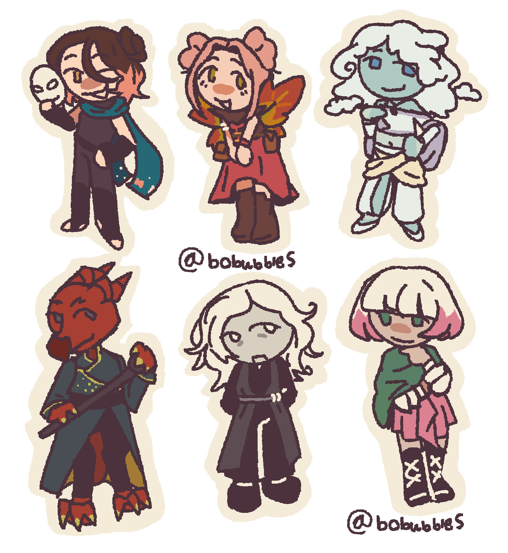 Chibi Comms by @Bobubbles – Sheezy.Art