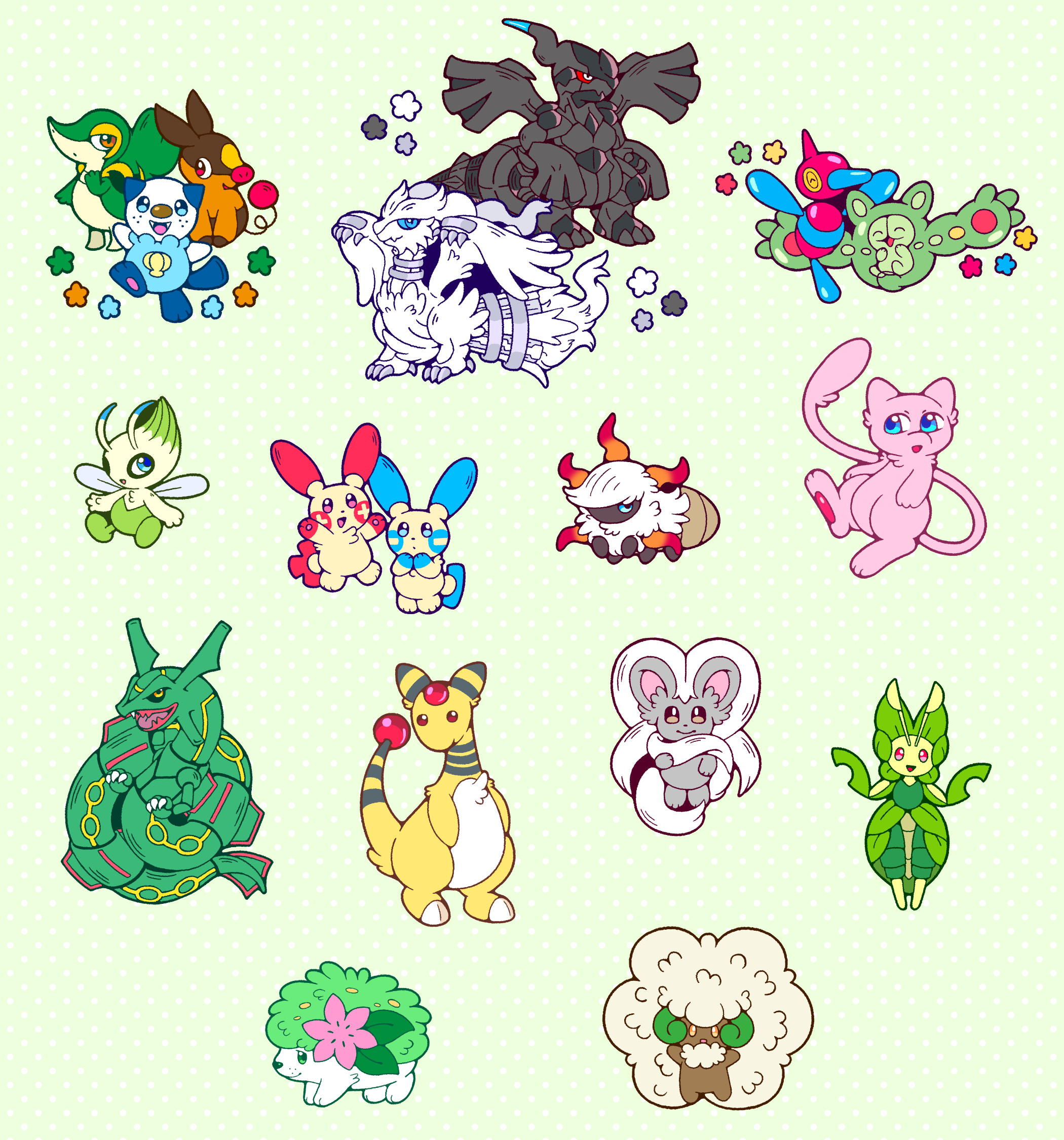 Pokemon Doodles (2022-2023) by @rhythmroute – Sheezy.Art