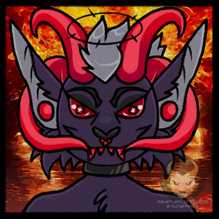 ArtFight 2023 - Lucifer Chibi Bust by @Ashen_Oni_Creations – Sheezy.Art
