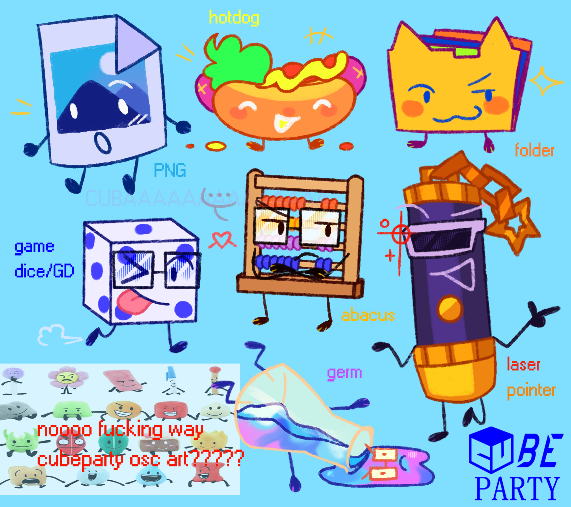 Obj Guys By Cube Sheezy Art
