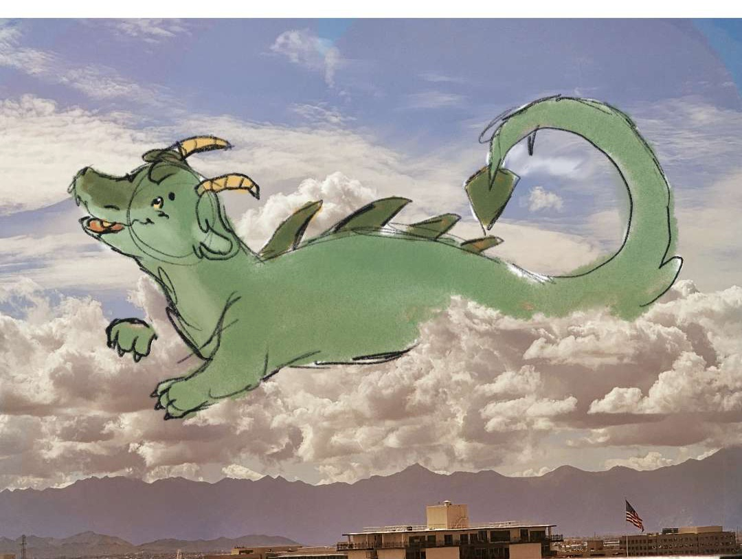 silly dragon for class by @peterparker – Sheezy.Art